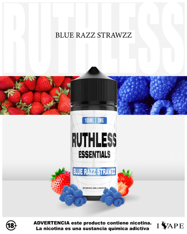 Ruthless Essentials – Blue Razz Strawzz - I-Vape